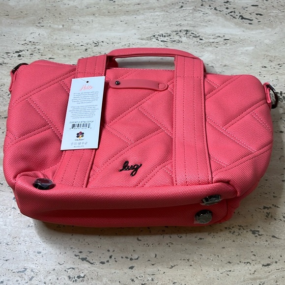 lug | Bags | Lug Dory Matte Luxe Vl Crossbody Bag Watermelon | Poshmark